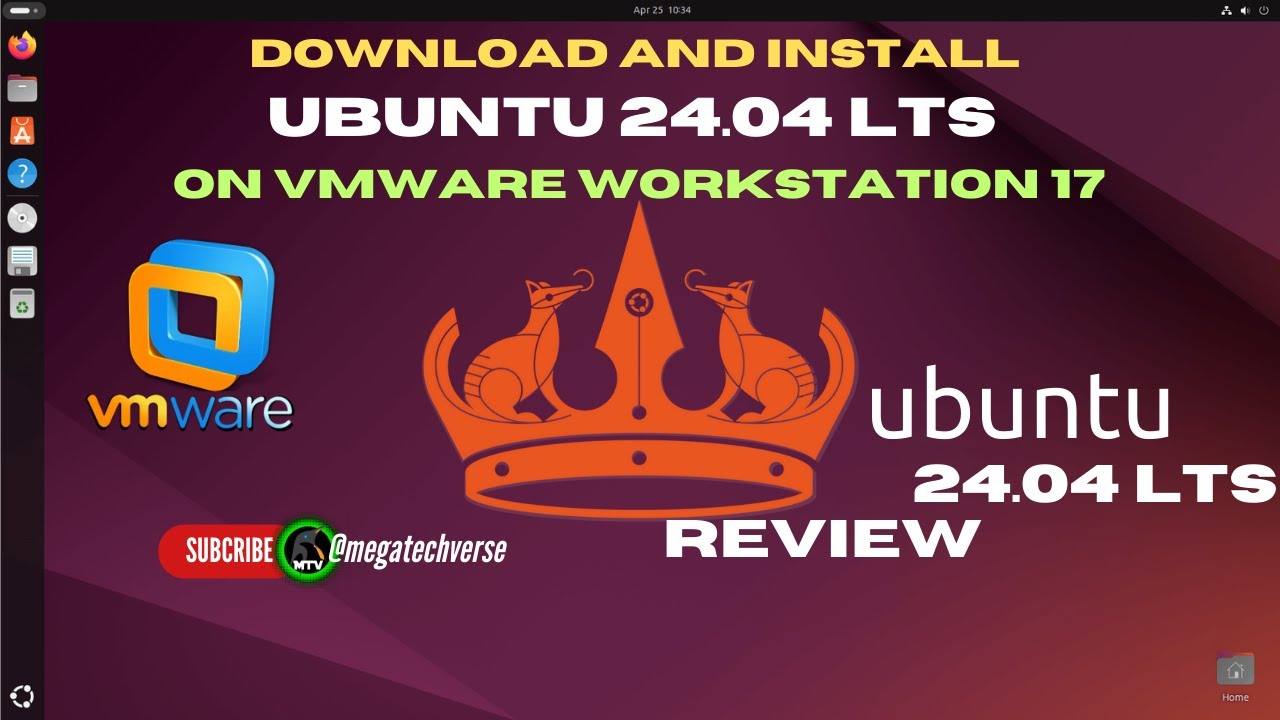 Ubuntu 24.04 LTS : Download And Install on VMWare and Review || Ubuntu ...