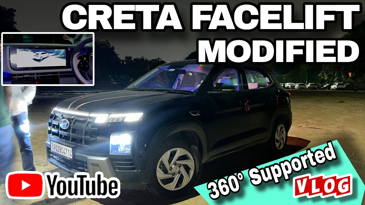 Creta Facelift 2024 Modified 65% Discount 🔥 360° Supported - YouTube