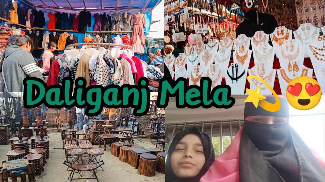 50 Rs se start hai sabhi saman daliganj ke mele main || Vaniya Siddiqui ...