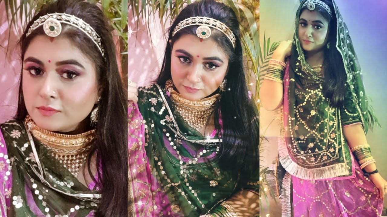 Rajputi Makeup | Festive Makeup | Traditional Rajasthani Look | Rajputi ...