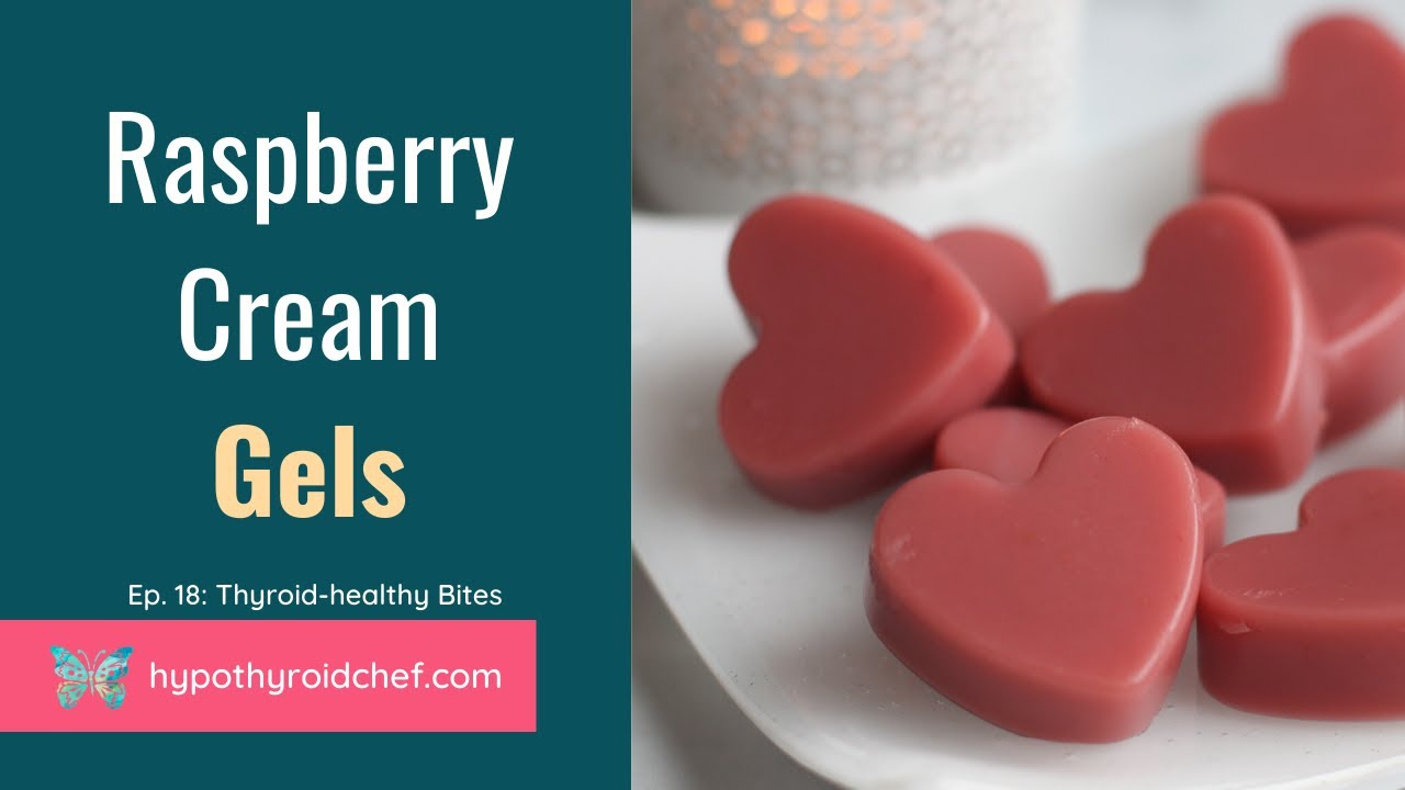 Raspberry Cream Gels: A gluten-free, dairy-free, Paleo Treat｜Thyroid ...