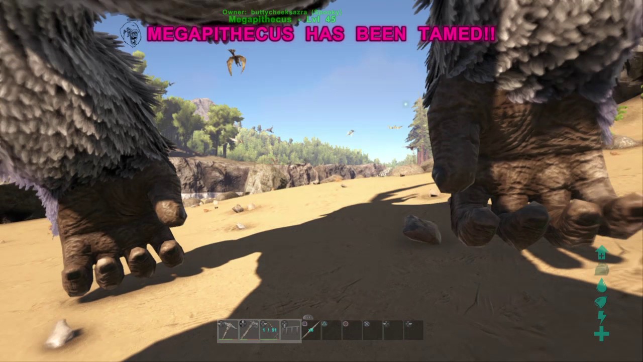 Ark survival evolved- HOW TO TAME ALL THREE BOSSES!!!!!!!!! (PS4) - YouTube