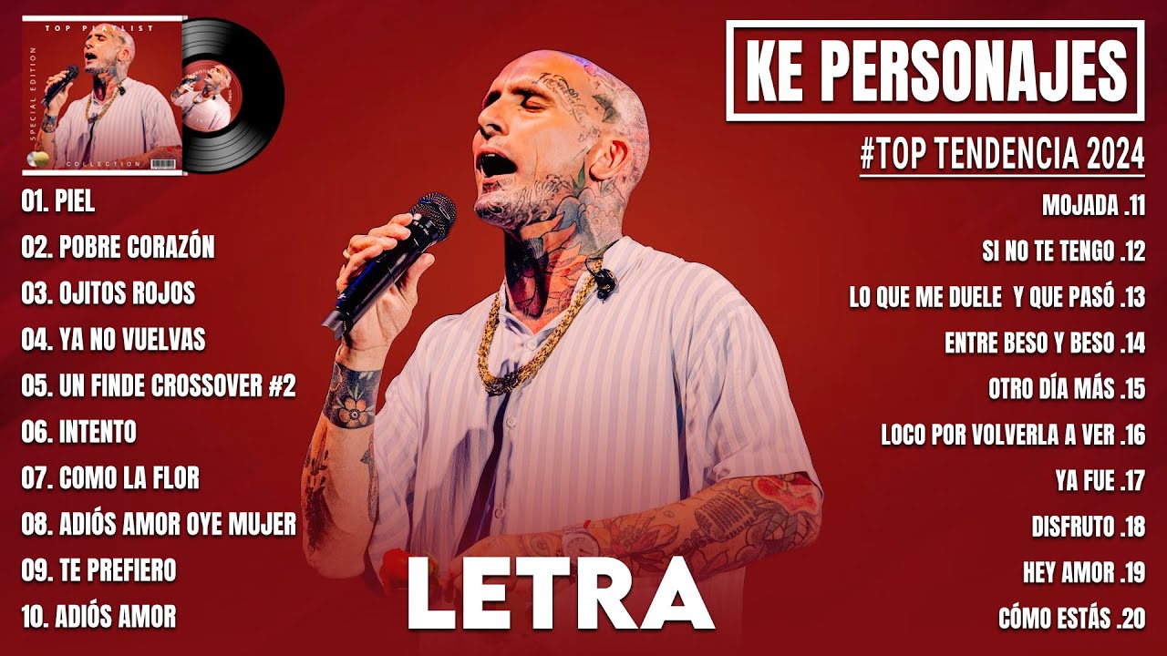 Ke Personajes Tendencia 2024 - Lo Más Escuchado 2024 - Ke Personajes ...