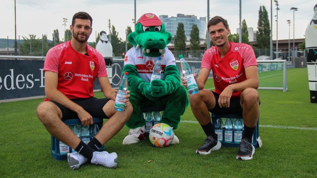 Trinkpause mit Luca Pfeiffer und Pascal Stenzel - powered by Naturpark Quelle - YouTube