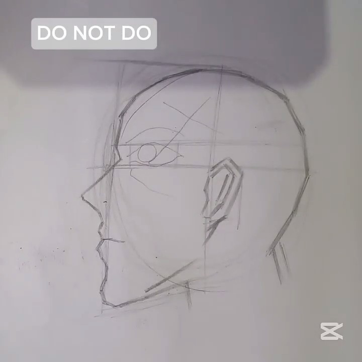 Draw side profile eye like pro .short - YouTube