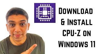 How To Download Install Cpu Z On Windows 11 Programmingknowledge2 Mp3 ...