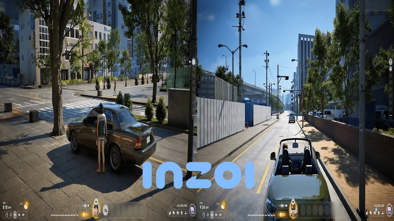 Inzoi Cars Unveiled:The Ultimate #inzoi Showcase( 4 door cars. 2 door ...