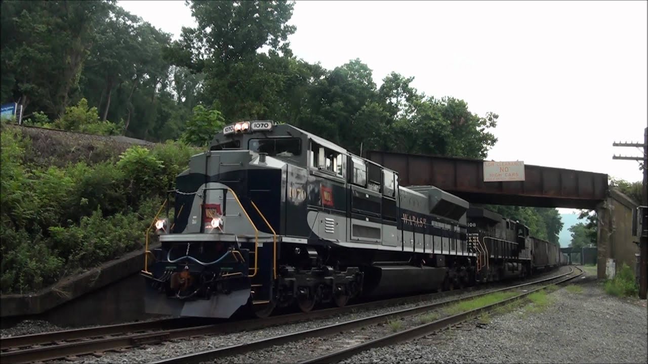 HD-1080 - NS 852 with Wabash Heritage Unit Leading - YouTube
