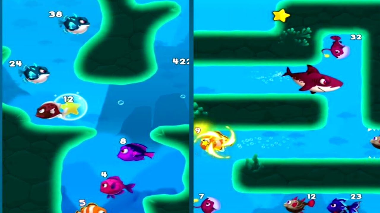 Fishdom Latest Ads Compilation | Big Fish Eat Little All Fish Puzzle ...