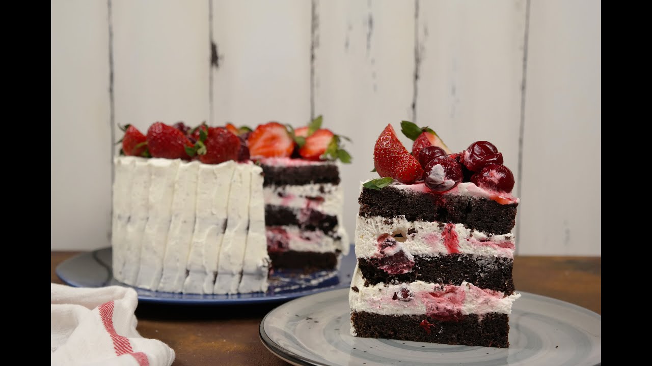 VİŞNELİ PASTA TARİFİ I PASTA YAPIMI - YouTube