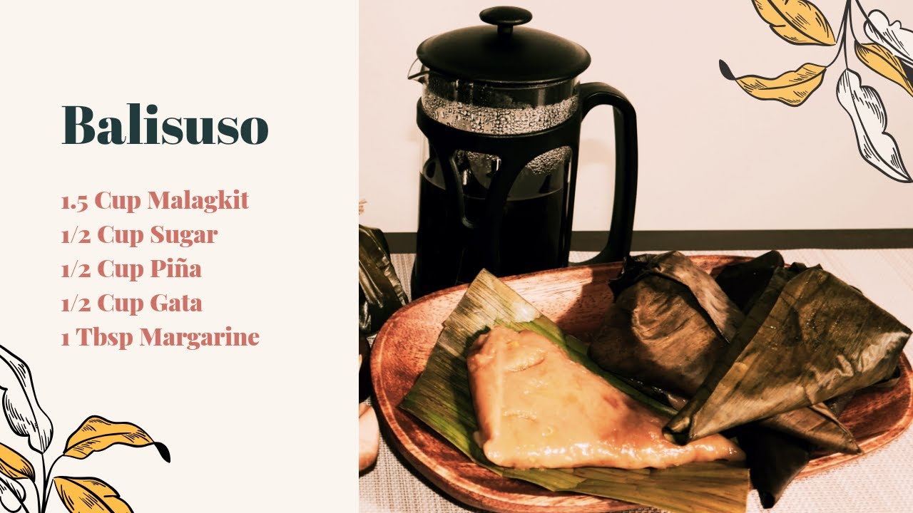 How to Cook Balisuso / Balisungsung + Giveaways - YouTube