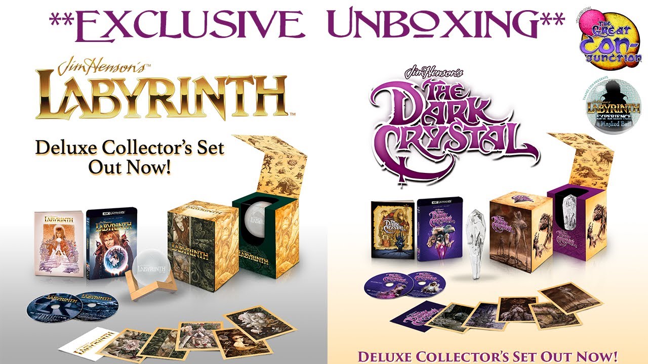 **UNBOXING VIDEO** NEW Limited Edition Collector’s Sets of Labyrinth ...