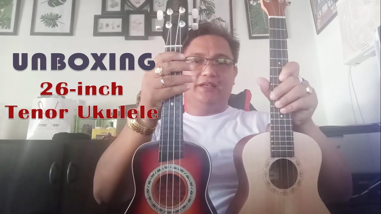 Unboxing: 26-inch INITER Tenor Ukulele - YouTube