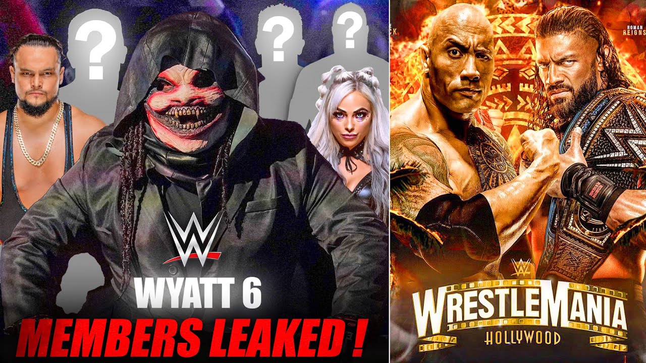 BRAY WYATT ' WYATT 6 ' ALL MEMBERS LEAKED ! ROMAN VS ROCK Wrestlemania ...