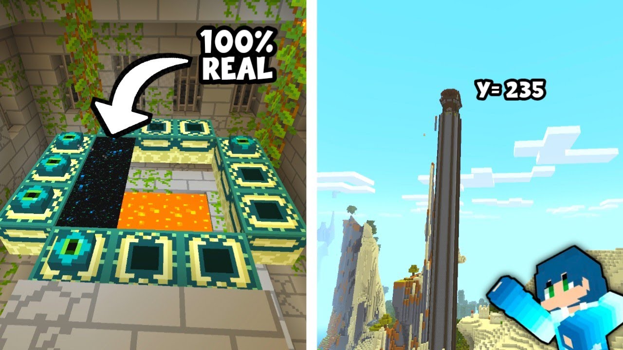 Top 5 Glitch Seeds In Minecraft 😱 - YouTube