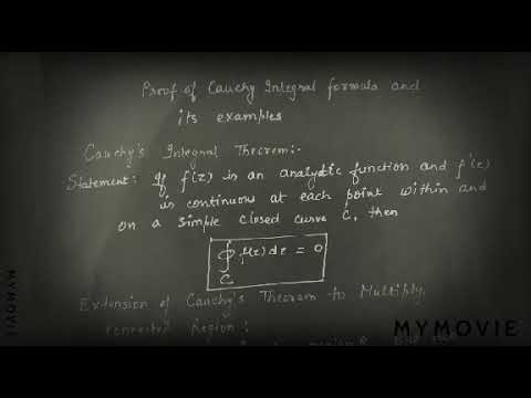Cauchy integral theorem and formula with examples - YouTube