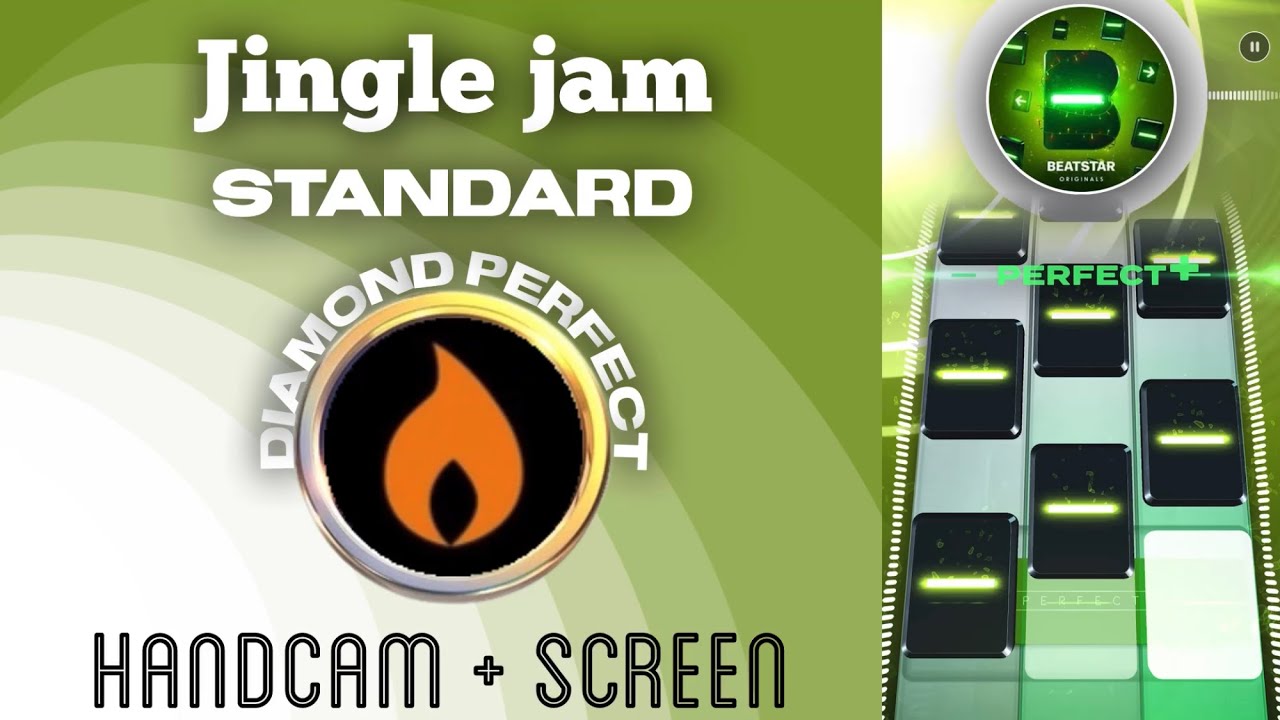 Beatstar Jingle jam (deck the halls) HARD 75000 diamond perfect with ...