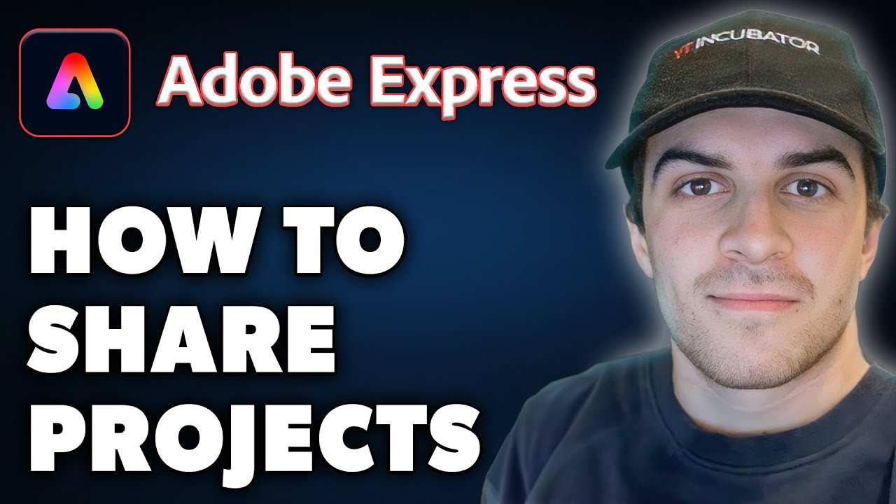 How to Share Adobe Express Projects (Full 2024 Guide) - YouTube