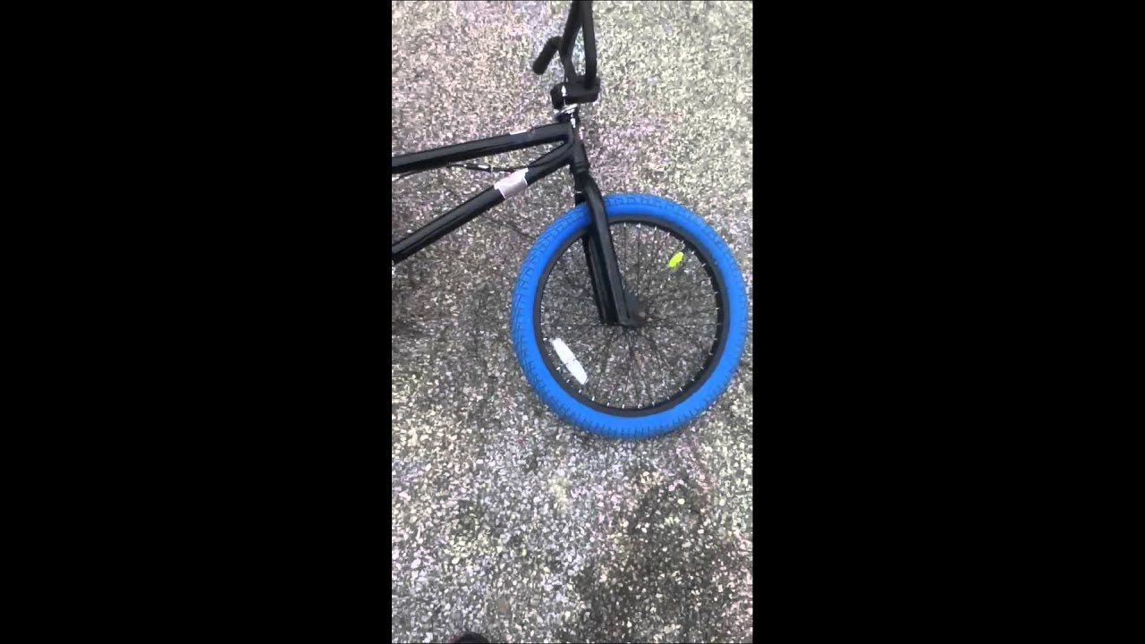 Bmx bike pimped out with nice wheels and pedals - YouTube