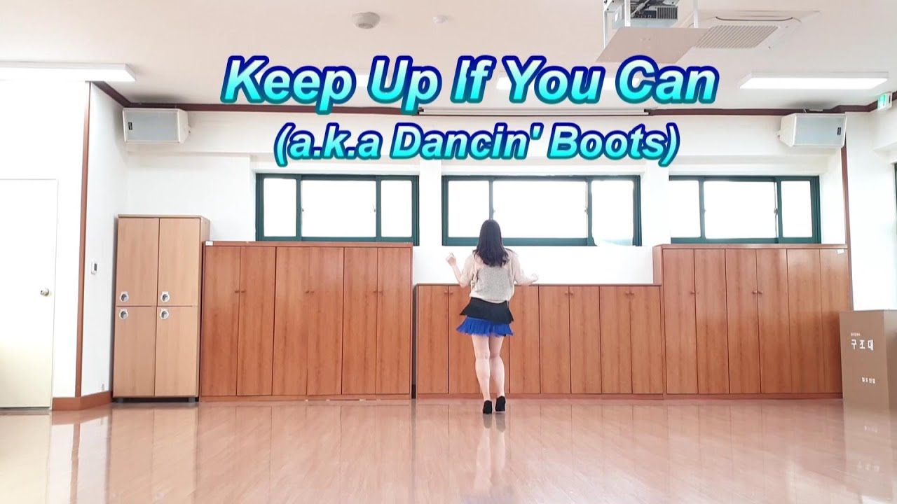 Keep Up If You Can - Linedance Demo (Beginner) - YouTube