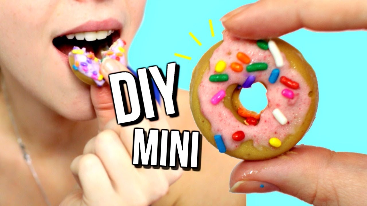DIY Mini EDIBLE Donuts! How to Make Mini Donuts - YouTube