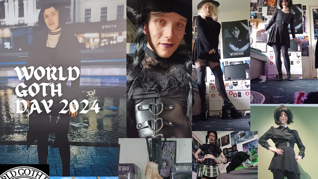 World goth day 🖤 teaser video for upcoming videos - YouTube