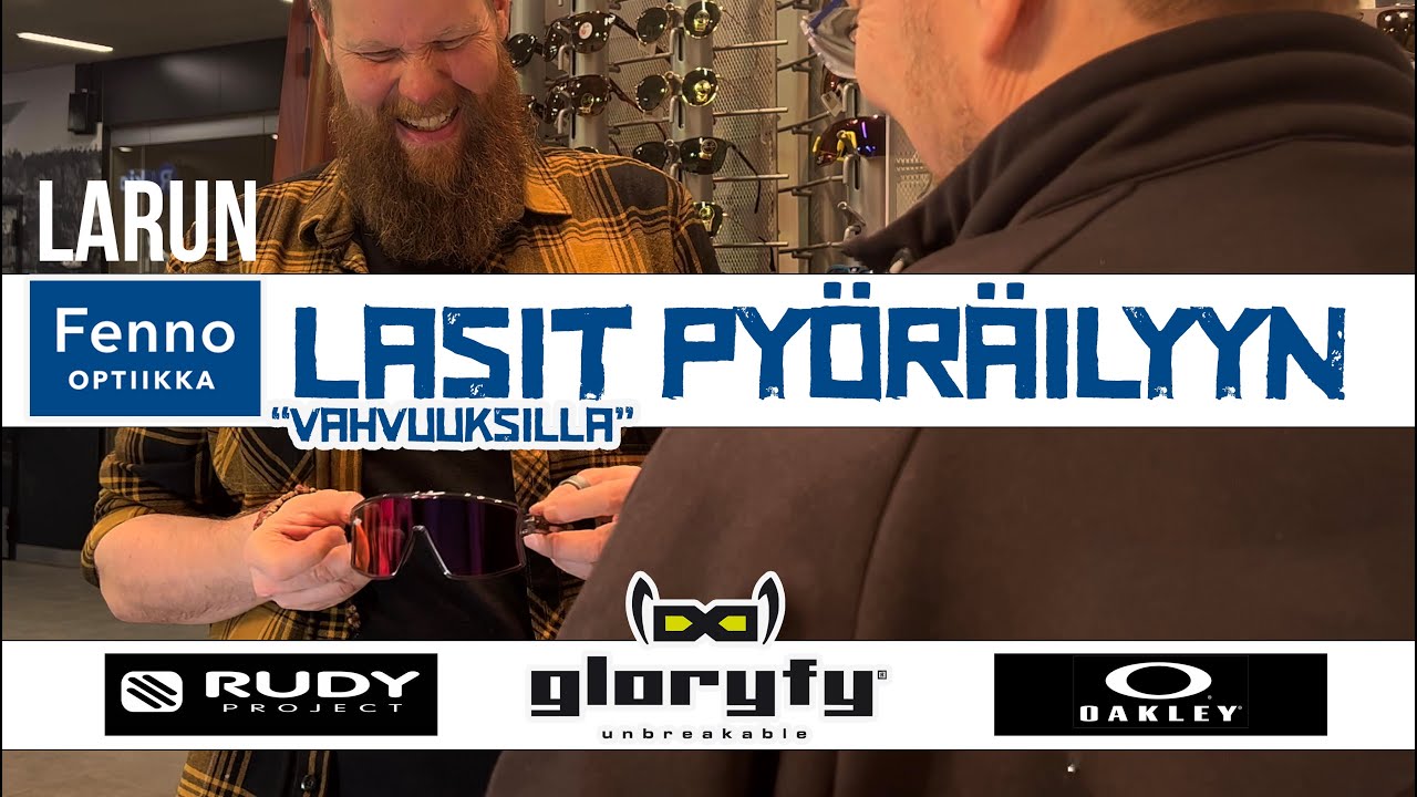 Urheilu (pyöräily) lasit vahvuuksilla- Gloryfy unbreakable - RUDY ...