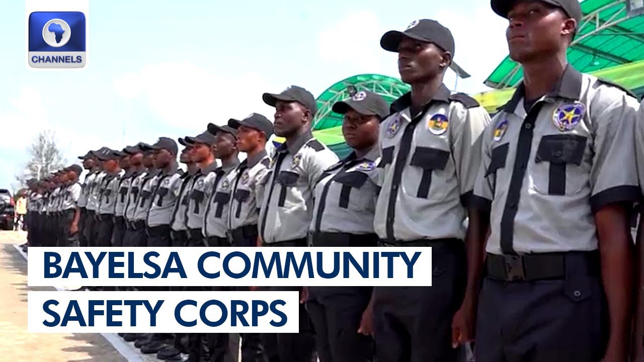 Bayelsa Govt Inaugurates Community Safety Corps - YouTube