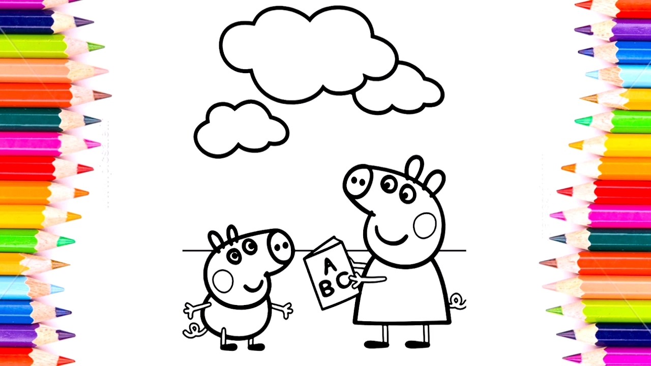 🐖How to draw Pepa Pig easily🐖🌈 - YouTube