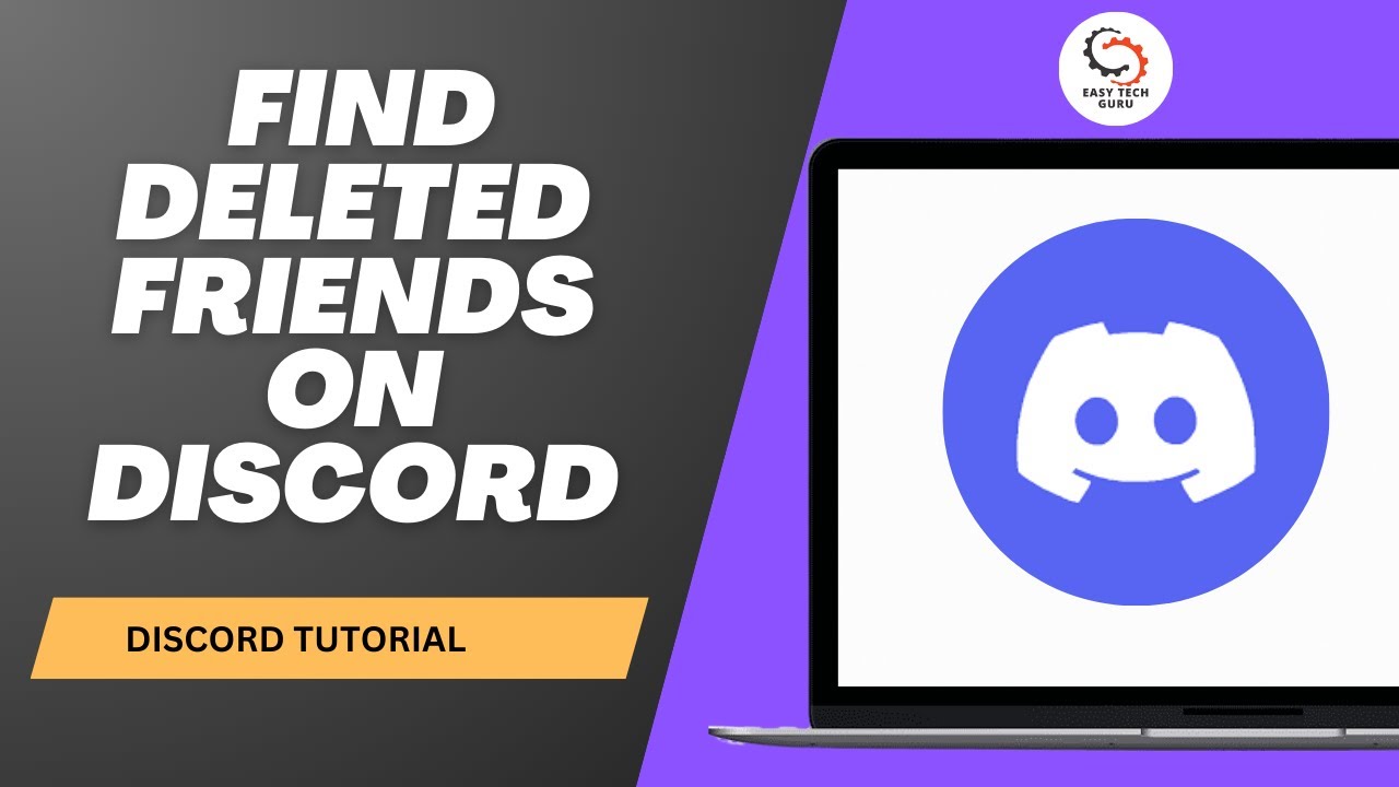 How to Find Deleted Friends on Discord - YouTube