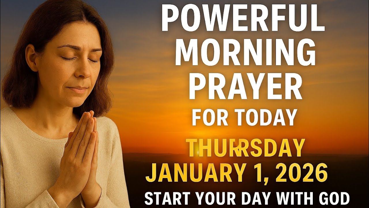 Powerful Morning Prayer for Today, Thursday January 1, 2026 | Start ...