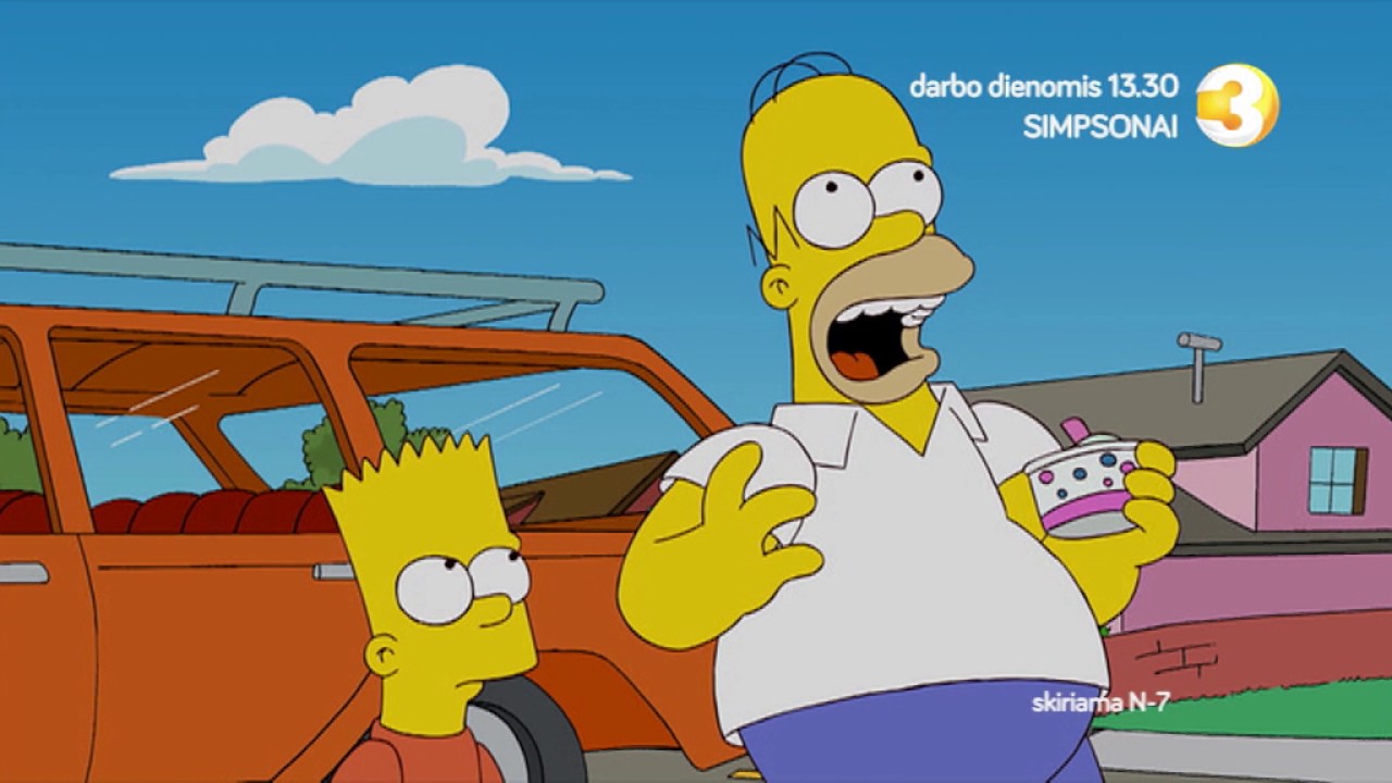 Simpsonai per TV3 - YouTube