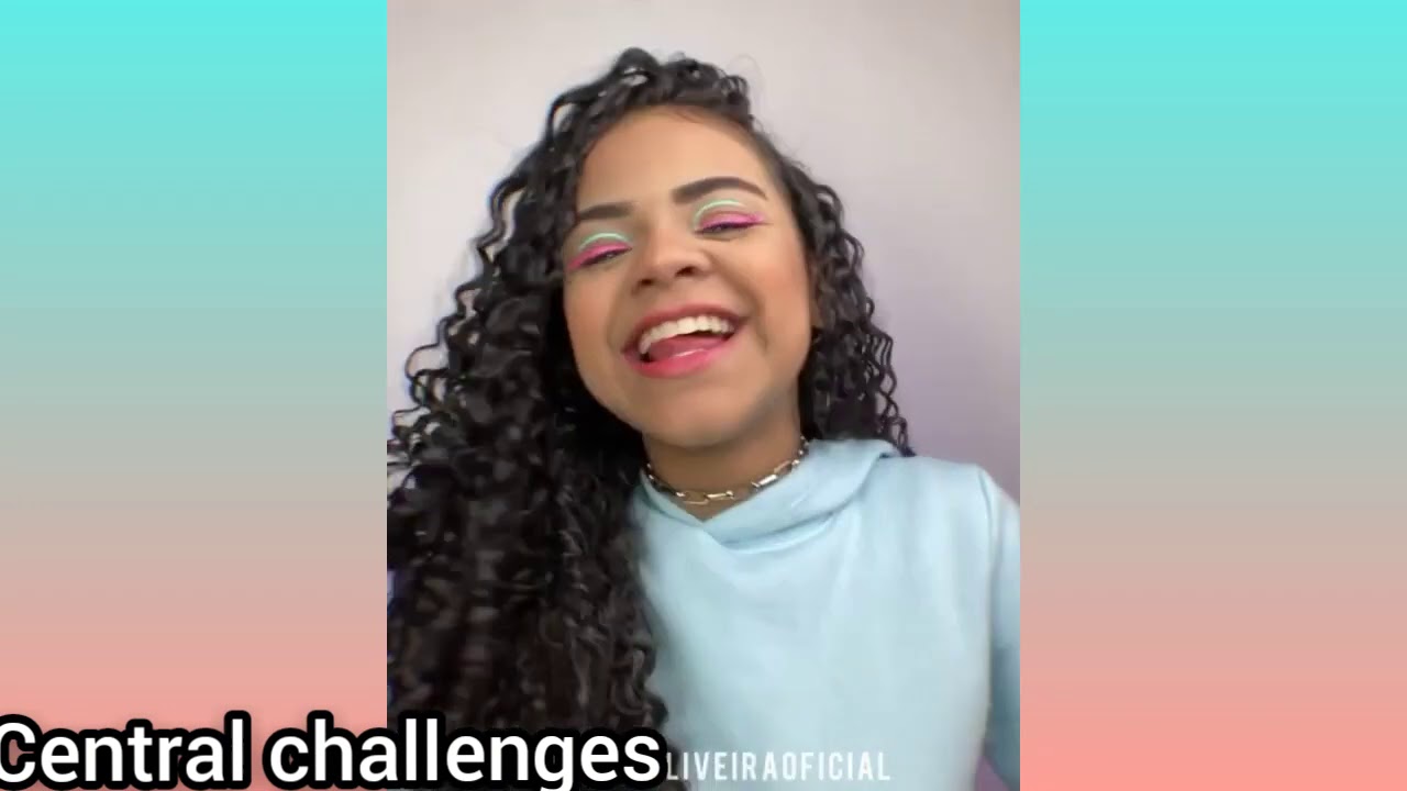Challenge da becca oliveira - YouTube