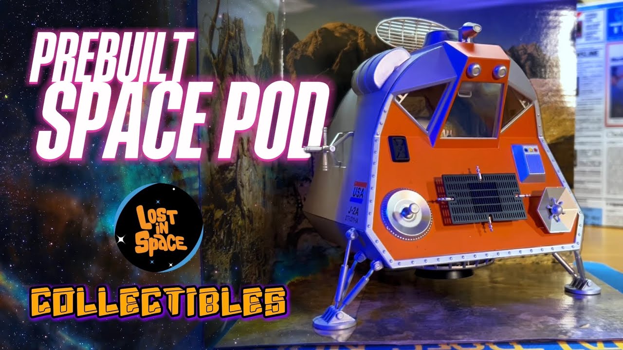 Moebius Models Lost in Space Prebuilt Space Pod - YouTube