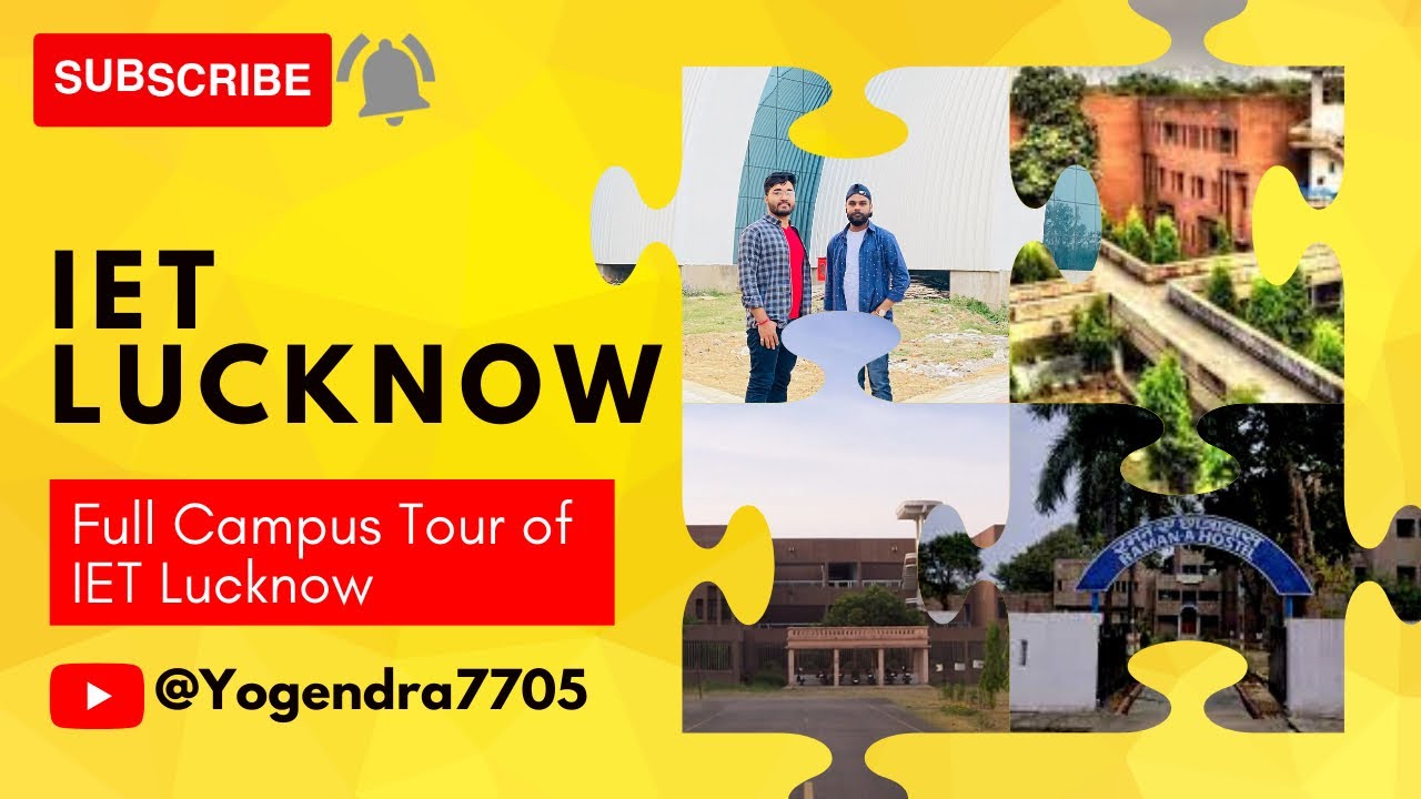 Tour of IET(institute of engineering and technology Lucknow) # ...