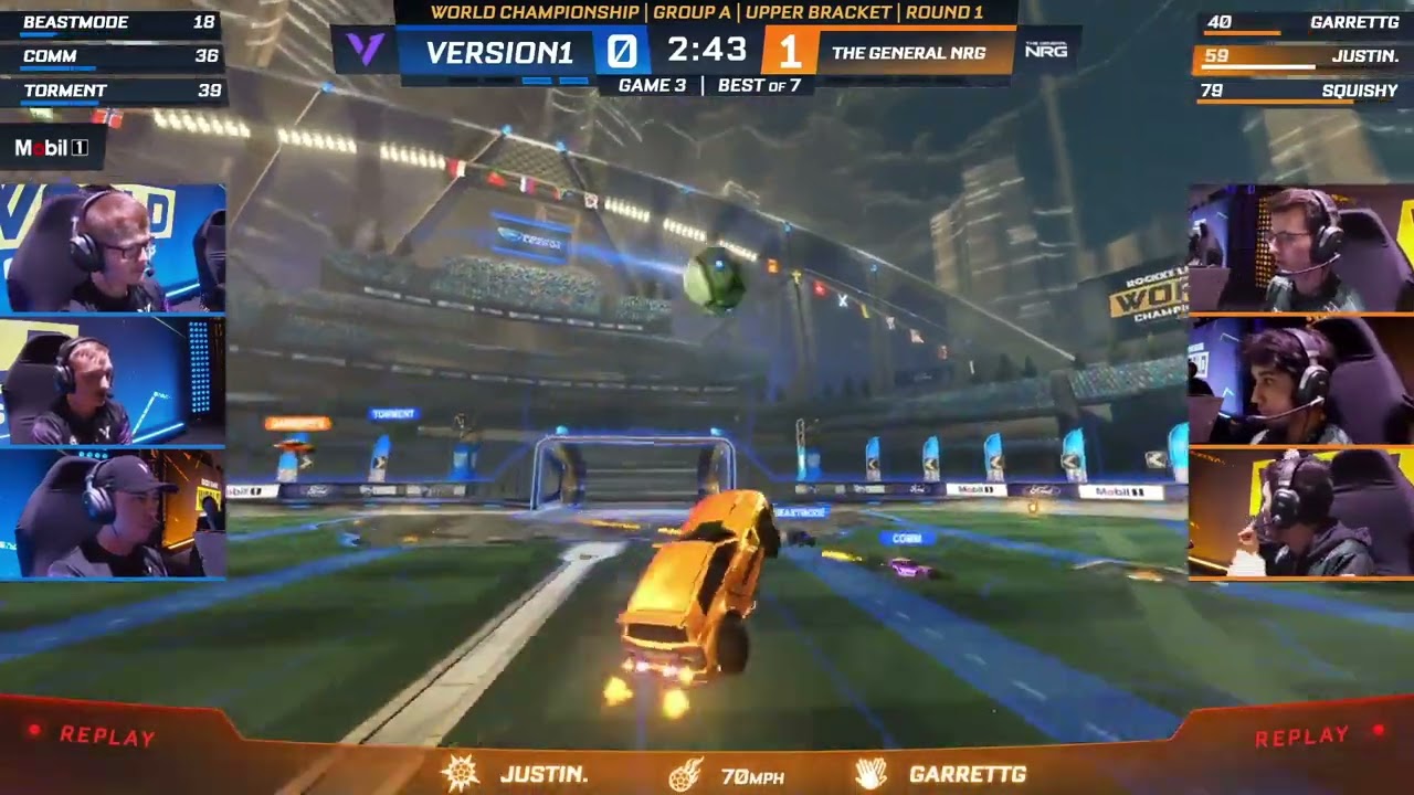 Justin Scores An RLCS Goal After 4 MONTHS!!! - YouTube
