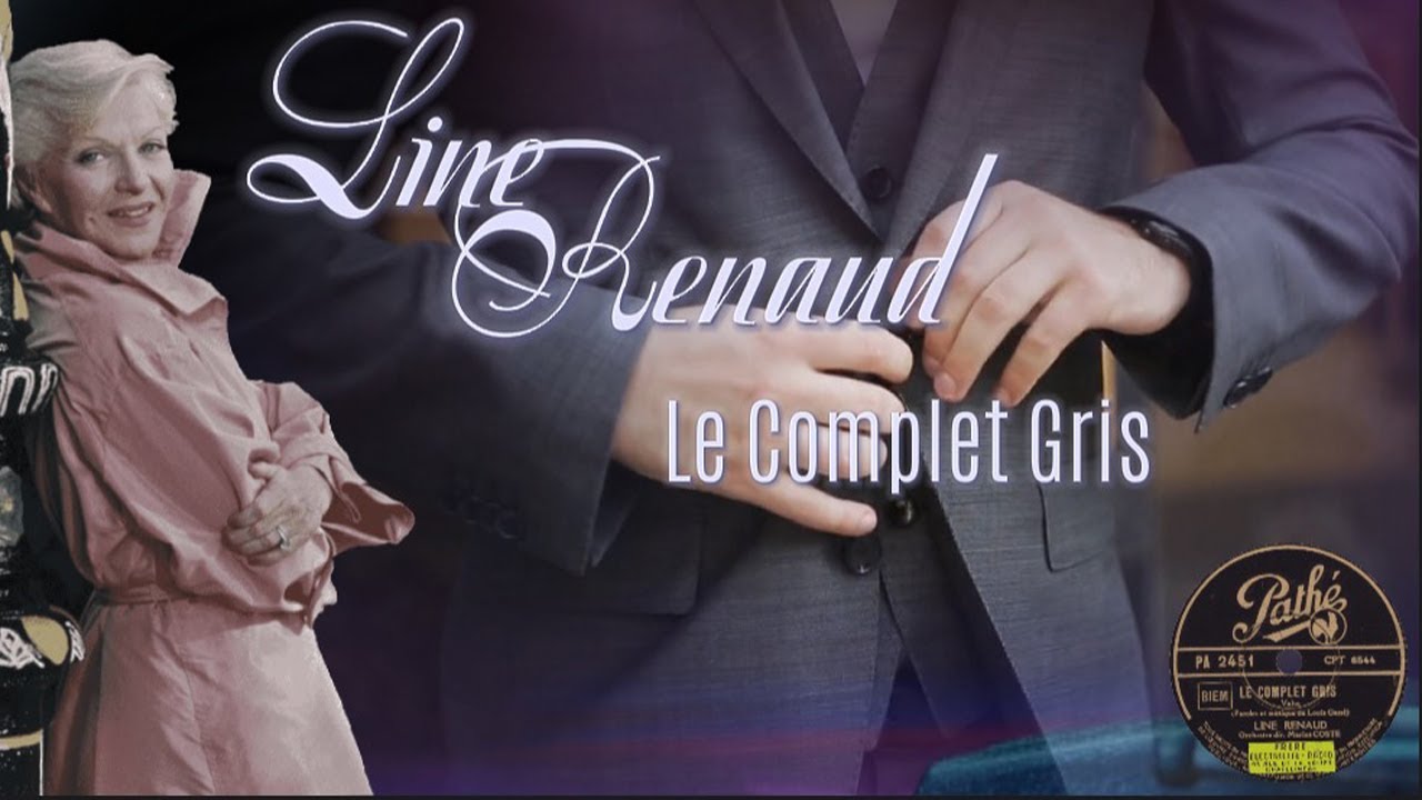 Line Renaud - Le Complet Gris (1947) - YouTube