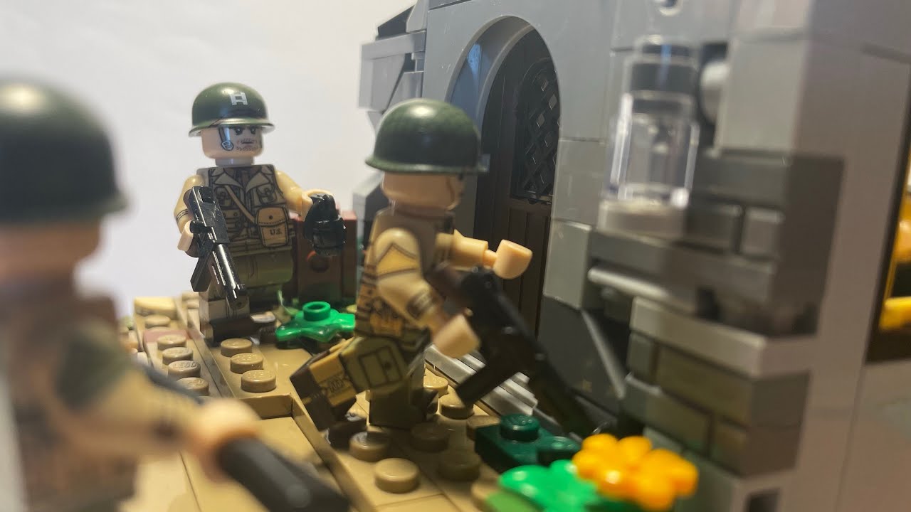 Lego ww2 battle of Normandy - moc - @NEVINSBRICKSMOCCONTEST - YouTube