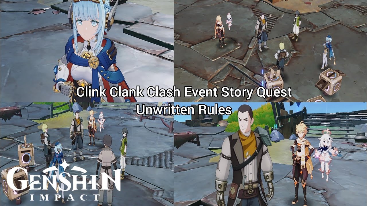 Clink Clank Clash Event Story Quest Unwritten Rules - YouTube