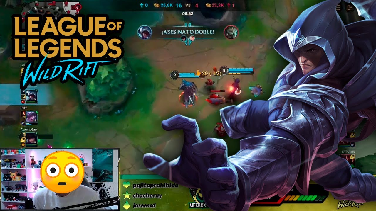 ¡TALON YA ESTÁ EN WILD RIFT! - BUILD, RUNAS Y GAMEPLAY EN JUNGLA - YouTube