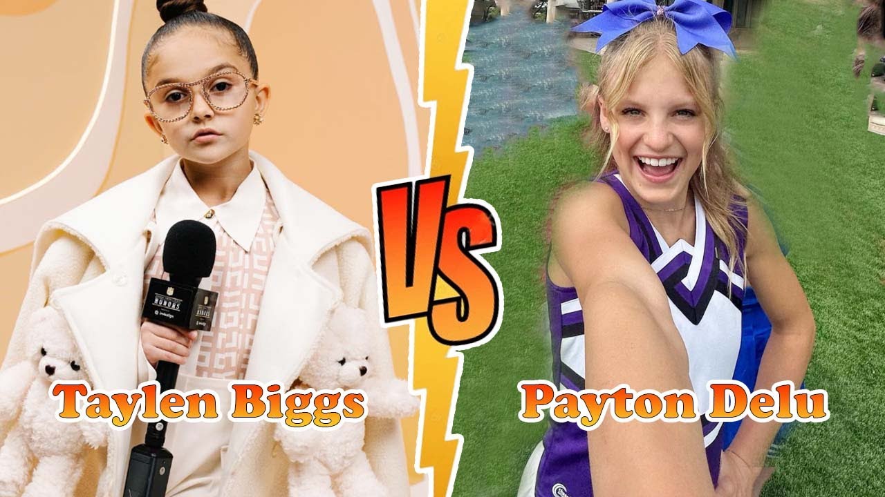 Payton Delu Myler (Ninja Kidz Tv) VS Taylen Biggs Transformation 👑 New ...