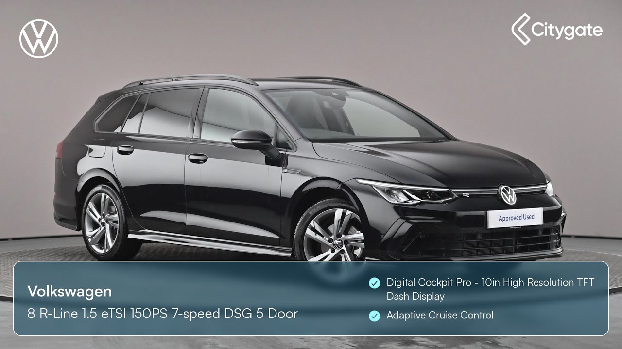 Volkswagen Golf Estate - 8 R-Line 1.5 eTSI 150PS 7-speed DSG 5 Door ...