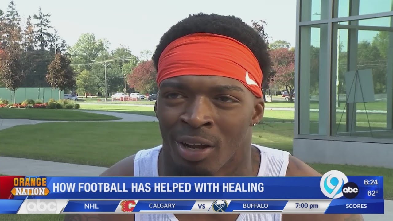 Alijah Clark: How football has helped with healing - YouTube
