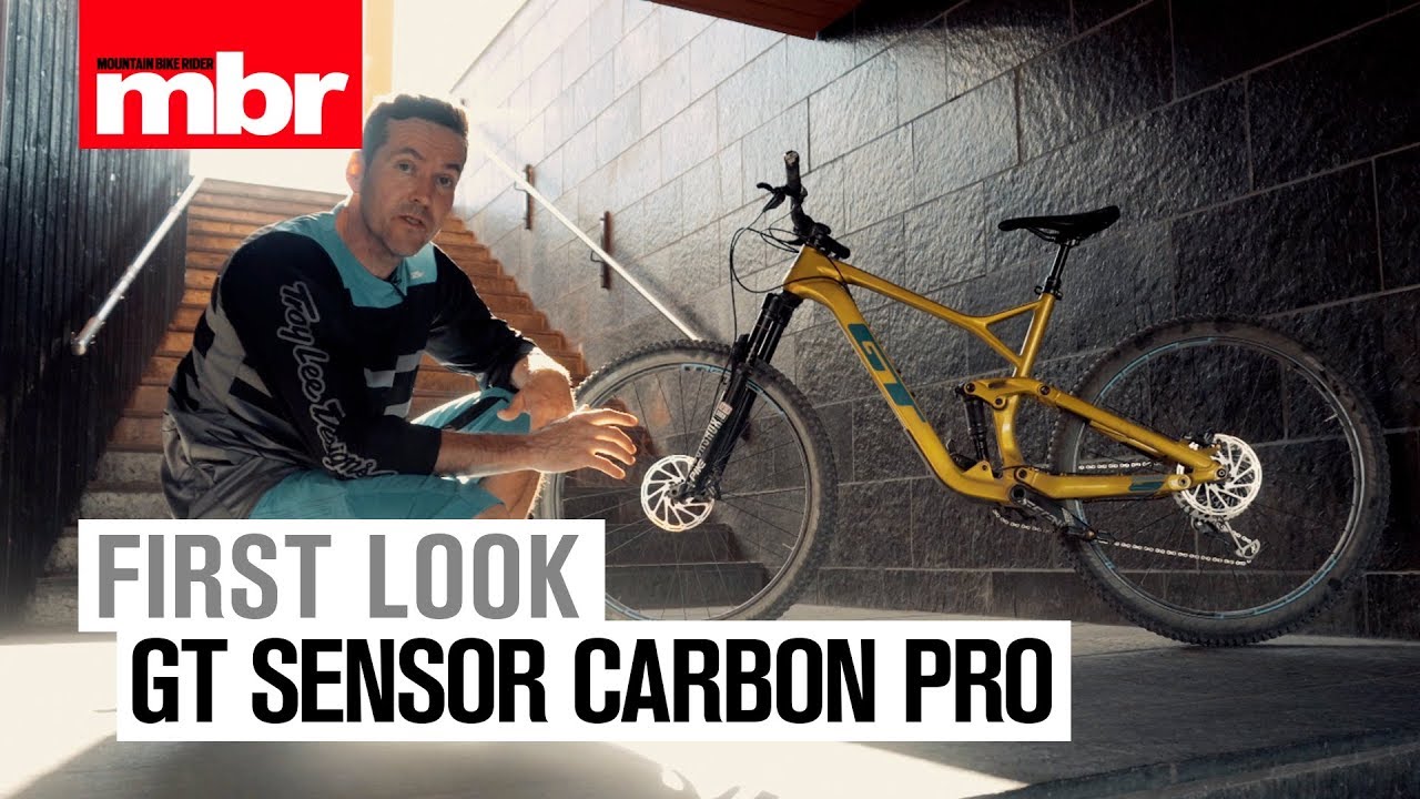 GT Sensor Carbon Pro | First Look | Mountain Bike Rider - YouTube