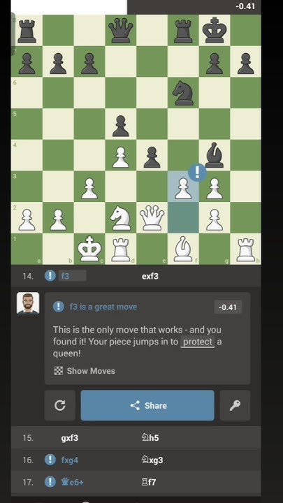 A great move by pawn||#chesss #chessgame #chessable #chessman # ...