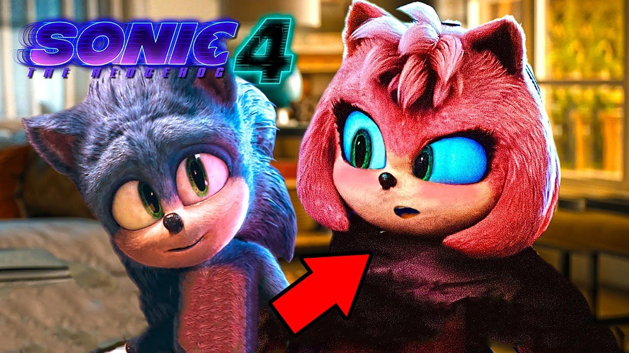 AMY ROSE SCENE "LEAKED" IN SONIC MOVIE 4! - YouTube
