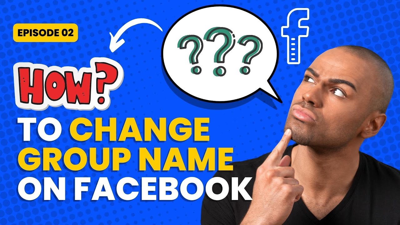 How to Change Facebook Group Name 2023 - Computer / Android / iPhone ...