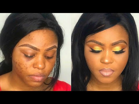 HOW TO COVER DARK SPOTS, FT FULL FACE MAKEUP TUTORIAL/TIBOCHICK - YouTube