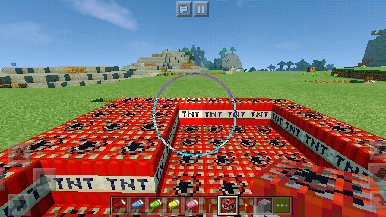 EPIC 8×8 TNT Blocks Explosion 😲 | MINECRAFT PE | - YouTube