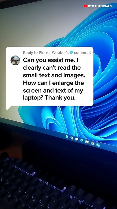 How to Make Text Bigger - YouTube